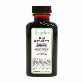 Angelus Red Low VOC Leather Dye 88ml | Über 150 Farben verfügbar ...